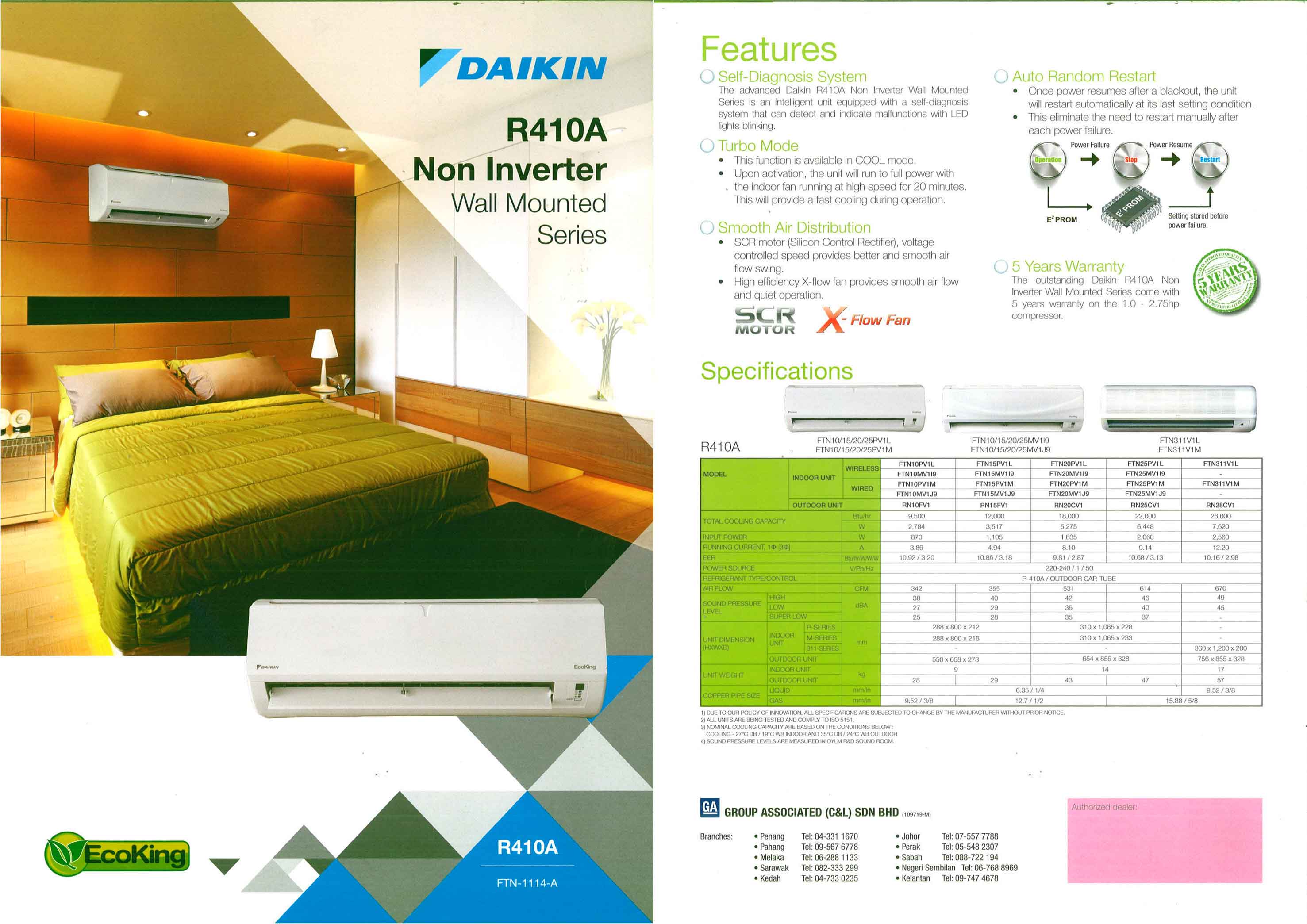 Daikin-non-inverter - Aconland Sdn Bhd